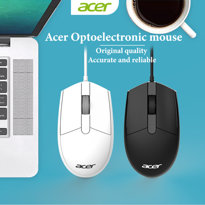 Acer mouse wired USB office and home desktop game mouse general optical ...