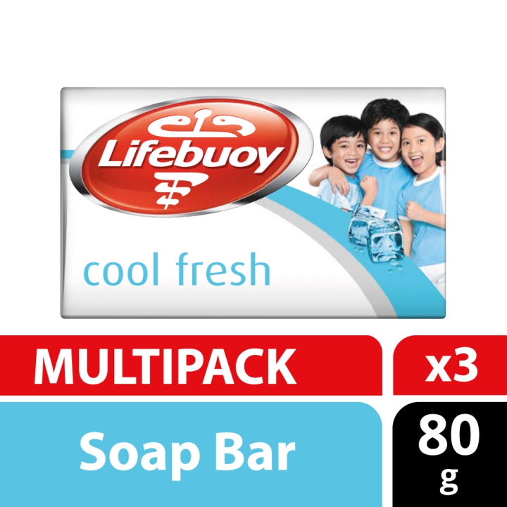 Lifebuoy Antibacterial Soap (80g x 3) - 3 Variants | Lazada