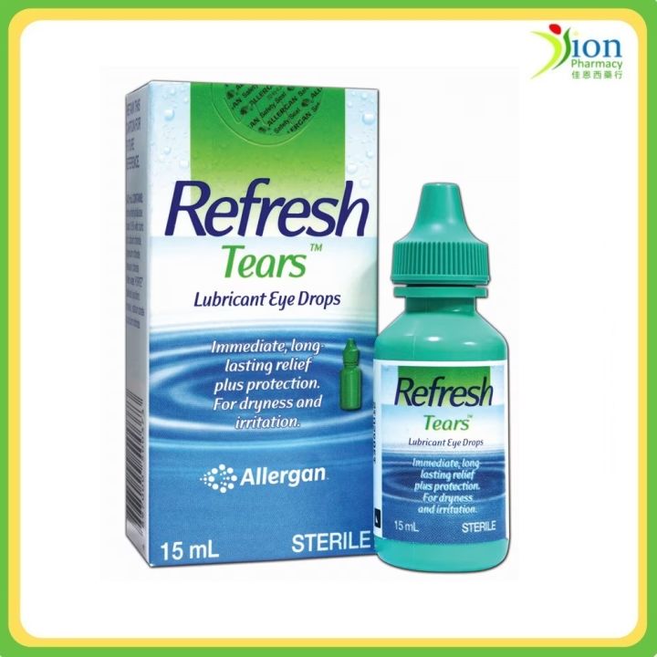 ALLERGAN REFRESH TEARS LUBRICANT EYE DROPS 15ML | Lazada