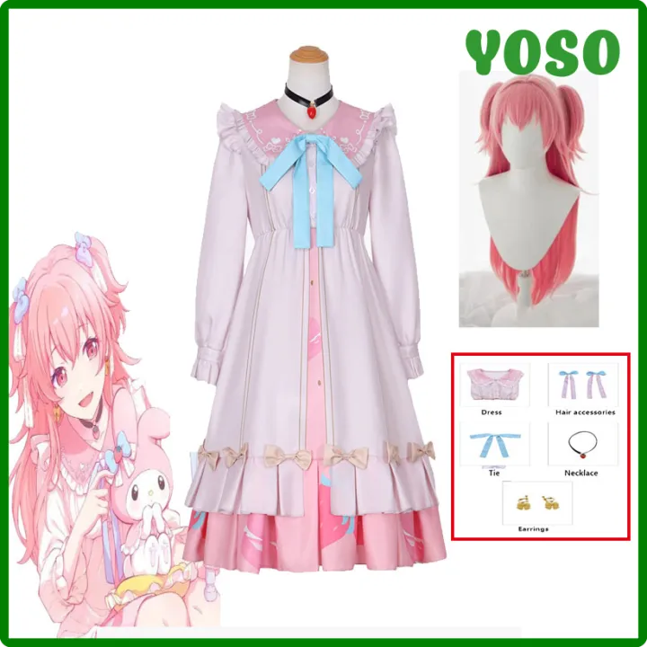 [YOSO] Momoi Airi Cos MORE MORE JUMP Cosplay Project Sekai Colorful Stage Feat Costume Momoi ...