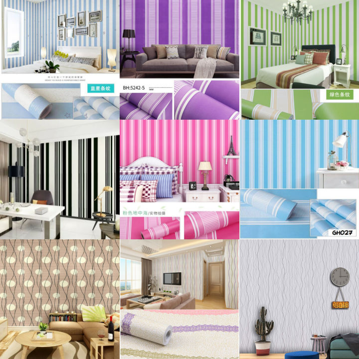 Wallpaper Sticker Dinding Walpaper Stiker Ruang Tamu Walpeper Tembok ...