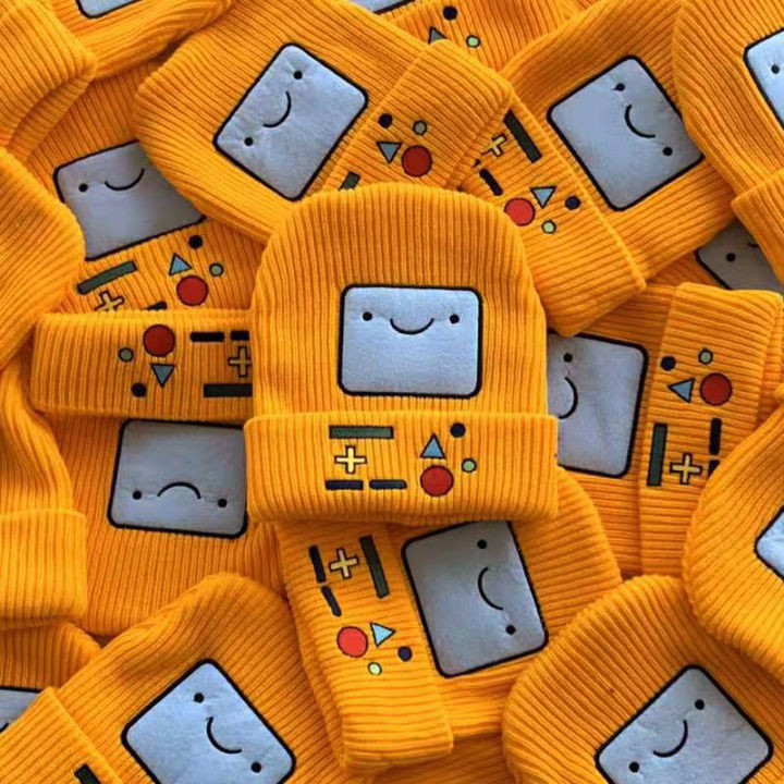 Adventure Time with Finn and Jake Autumn and winter knitted hat men's ...