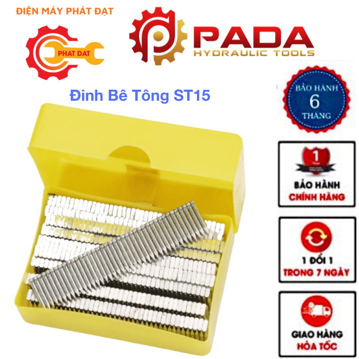 Đinh Bê Tông ST15 (400 đinh) cho máy Bắn đinh Dùng điện ST15 và ST18 ...