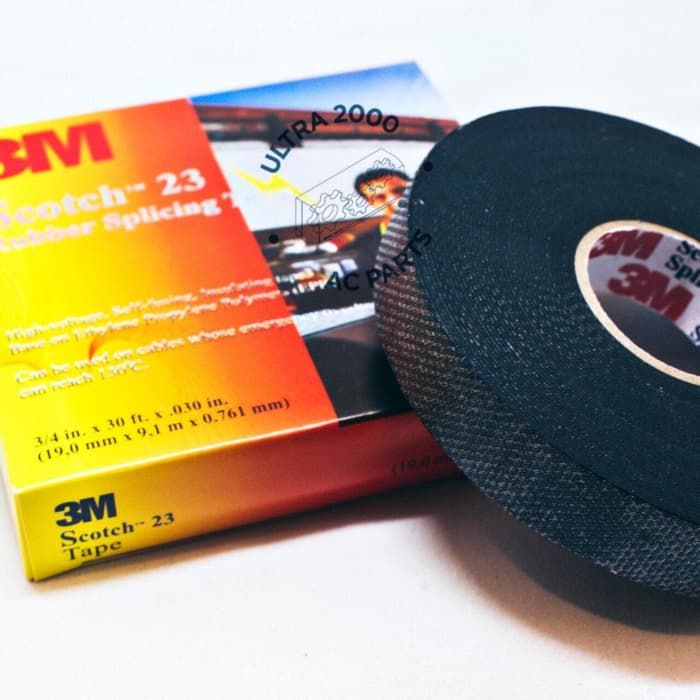3M ISOLASI LISTRIK SCOTCH 23 / RUBBER SPLICING TAPE / Isolasi Solatip ...