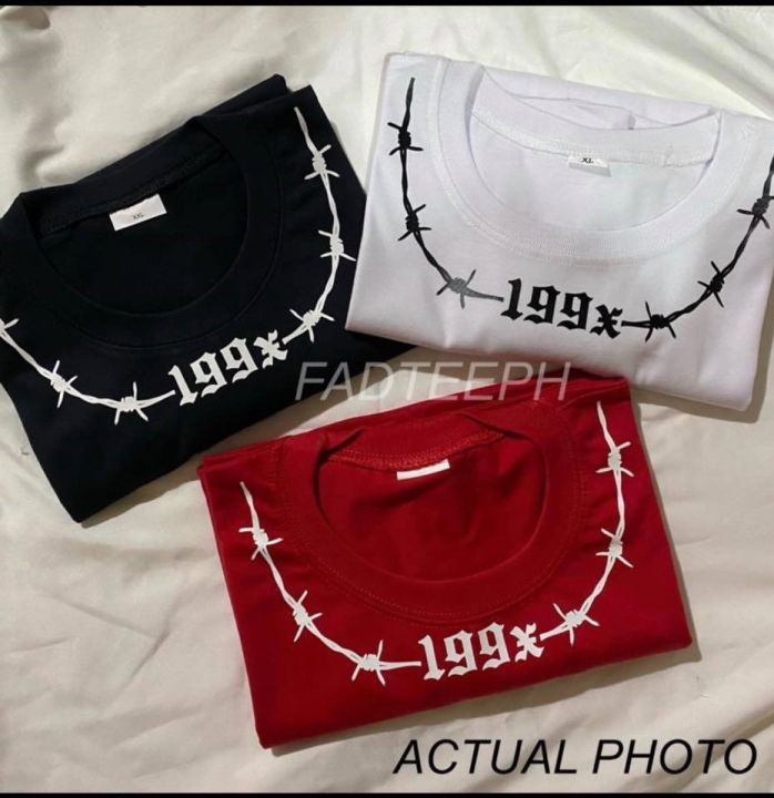 199x trend design UNISEX COTTON TSHIRT | Lazada PH