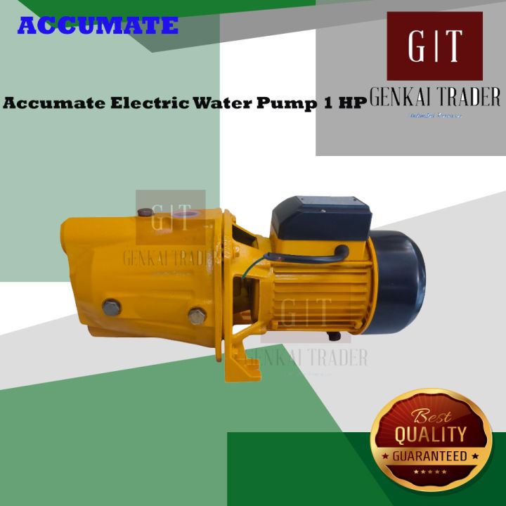 Accumate Electric Water Pump 1 Hp | Lazada PH