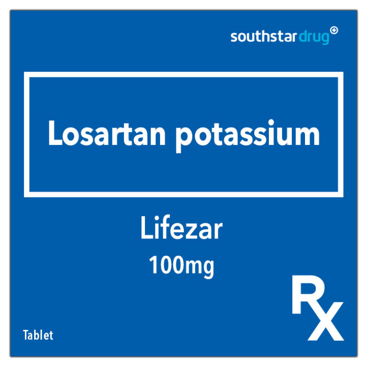 Rx: Lifezar 100mg Tablet | Lazada PH