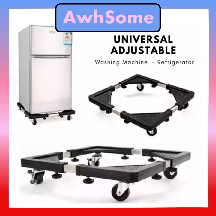 Rack Rolling Washing Machine Stand Rack Adjustable Wheel Roller Rack ...