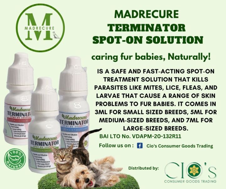 MADRECURE TERMINATOR SPOT-ON SOLUTION | Lazada PH
