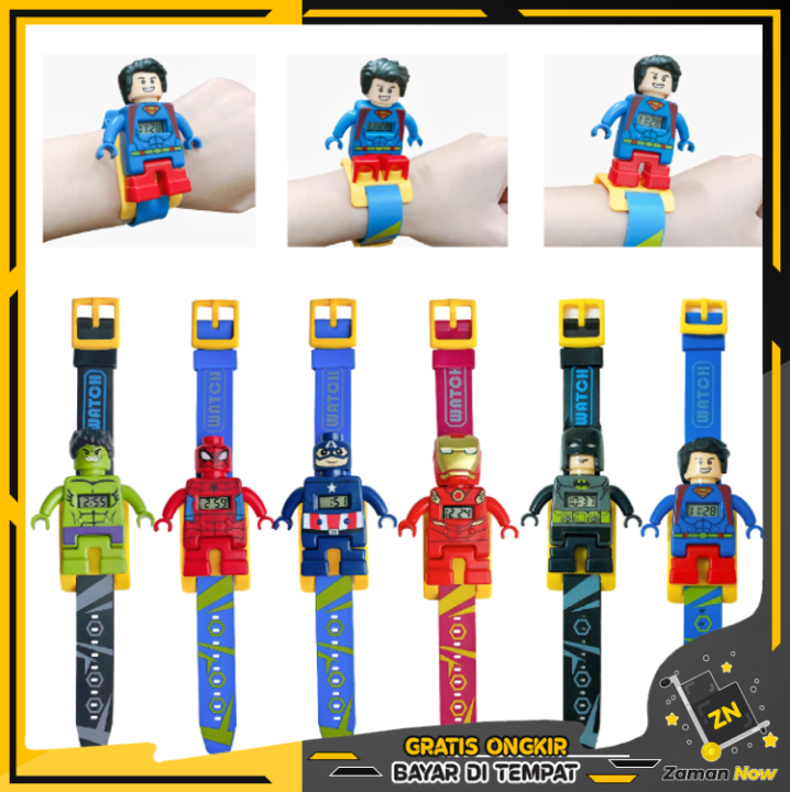 Zaman Now - Jam Digital Motif Karakter Anak / Jam Anak / Jam Tangan ...