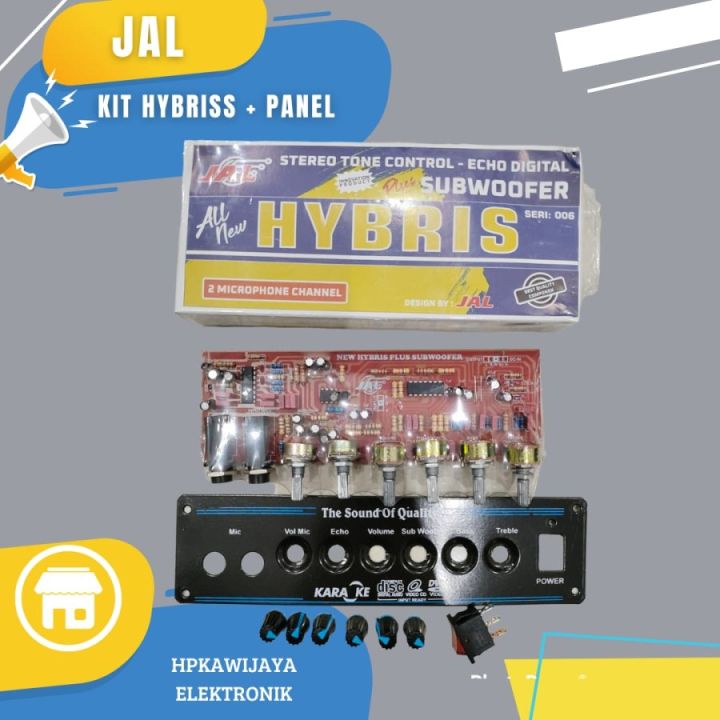 PROMO !!! JAL KIT STEREO TONE CONTROL HYBRIS + PANEL Stereo tone tone ...