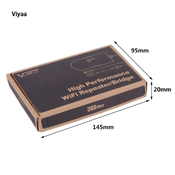 VAP11G-300 Mini Wifi Bridge Wireless Bridge WiFi Repeater TV WiAid ...