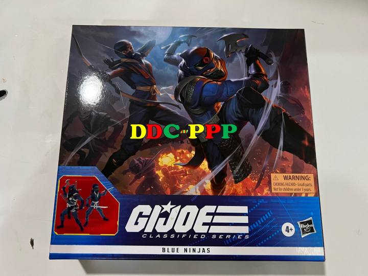 BLUE NINJA 2-PACK - G.I. Joe Classified Series 6-Inch Action Figure ...
