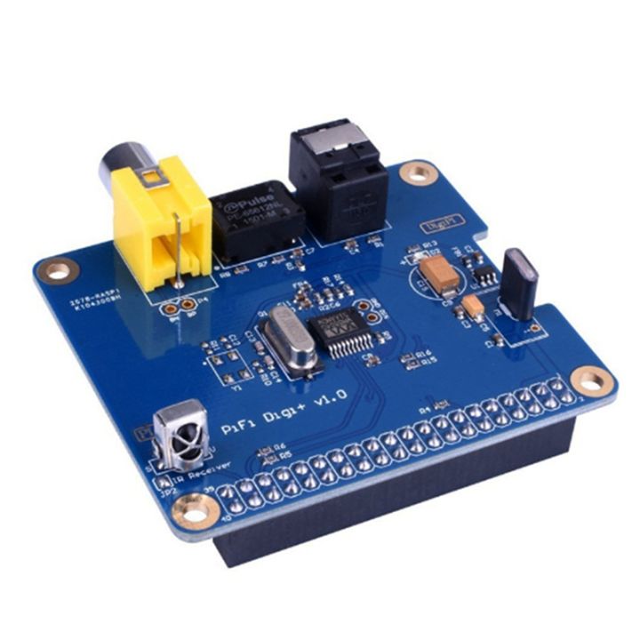 Digital Sound Card Blue Digital Sound Card I2S SPDIF Optical Fiber for ...
