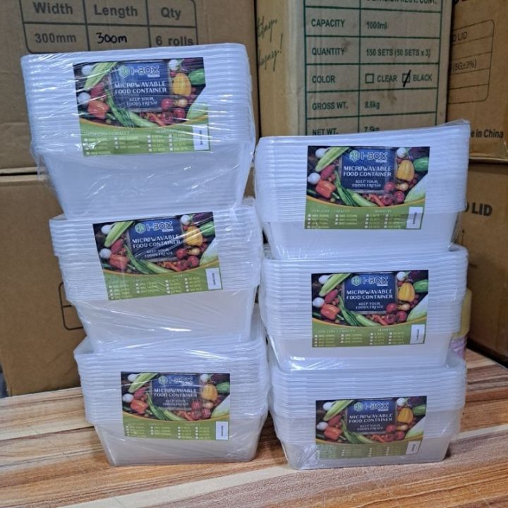 (50pcs/pack) Re500,Re750,Re1000 microwavable container | Lazada PH