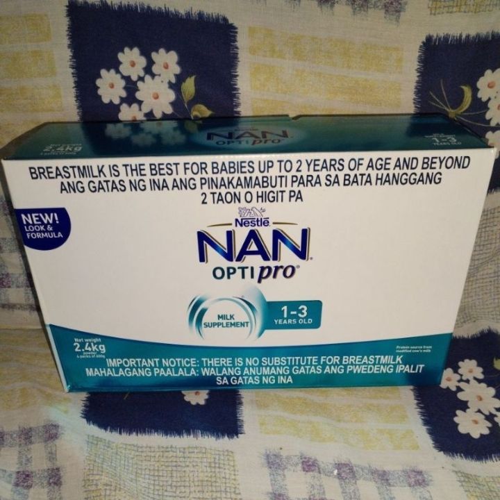 NAN OPTIPRO Three for 1-3 Years Old 1.3kg 1.8kg 2.4 Kg | Lazada PH