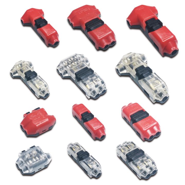 Wire Connector T type Quick Splice Electrical Cable Crimp Terminals for ...