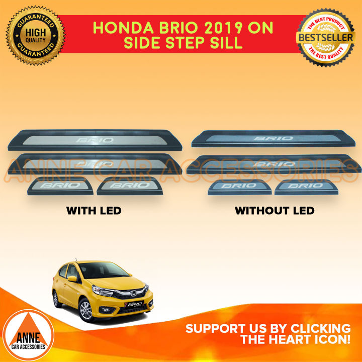 Side Stepsill for Honda Brio 2019 2020 2021 2022 2023 Door Step Sill ...