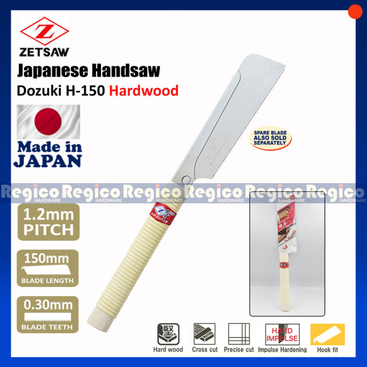 Zetsaw 150mm Dozuki Japanese Hand Saw H-150 Regico Hardware | Lazada PH