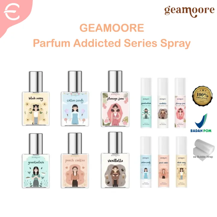 Geamoore Parfum Addicted Series Spray 15 ML | Lazada Indonesia