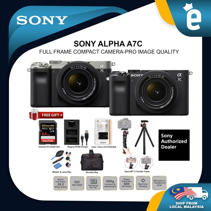 Sony Alpha A7C/A7 C Body & Kit Full frame Compact camera-Pro image ... Sony Alpha A7C/A7 C Body & Kit Full frame Compact camera-Pro image ...