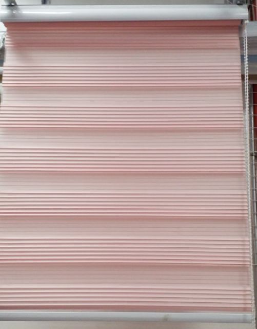 Zebra Pleated Blinds150cmx160cm Pink Lazada Ph 1529