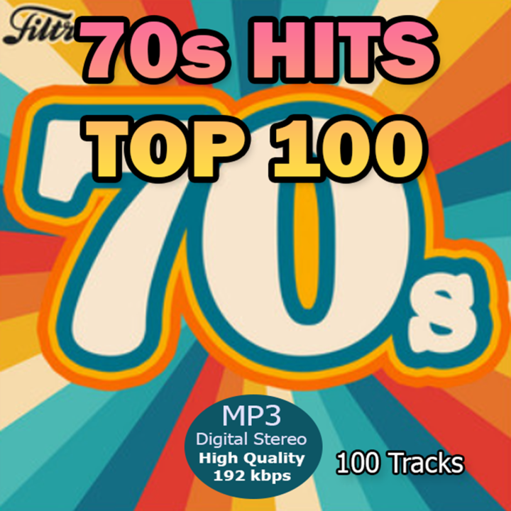 70s HITS TOP 100 192kbps Mp3 music CD | Lazada PH