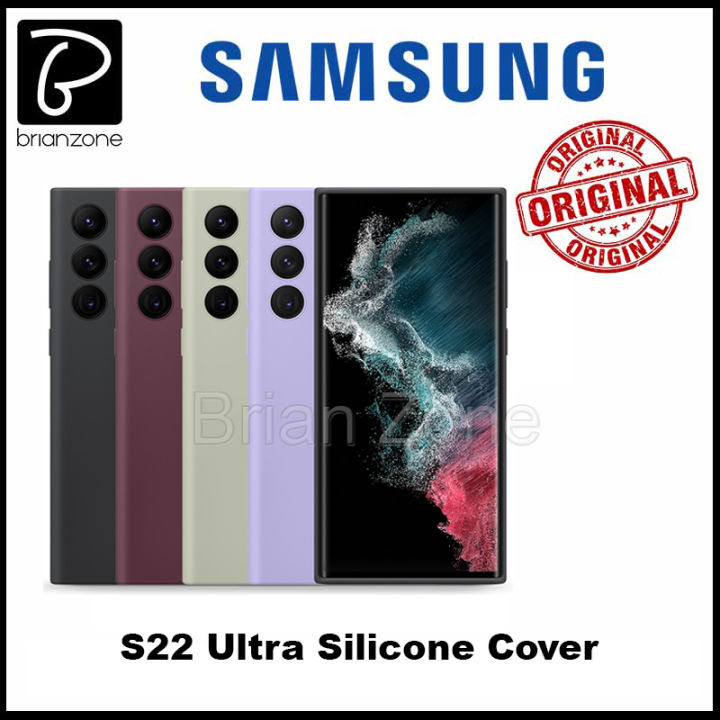 Official Samsung Galaxy S22 Ultra Silicone Cover Case | Lazada