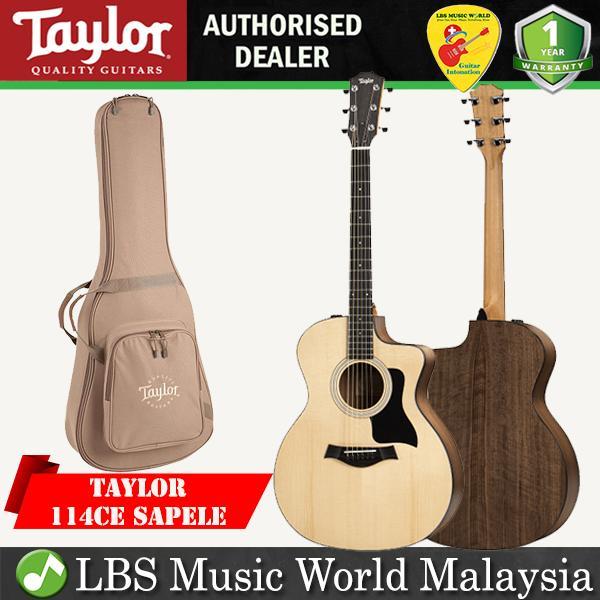Taylor 114ce Cutaway Grand Auditorium 6 string Acoustic Electric Guitar ...