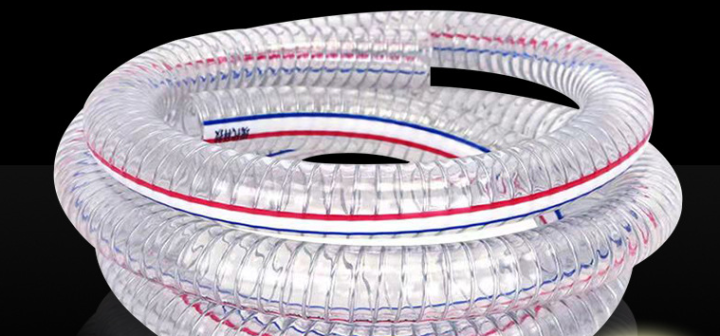 High Pressure Steel Wire Hose Flexible Transparent Pumping Steel Wire ...