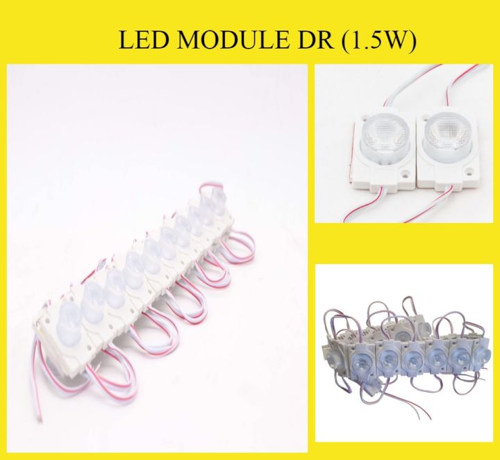 DC 12V LED MODULE DR 1.5W 1LED SUPER BRIGHT DAYLIGHT | Lazada PH