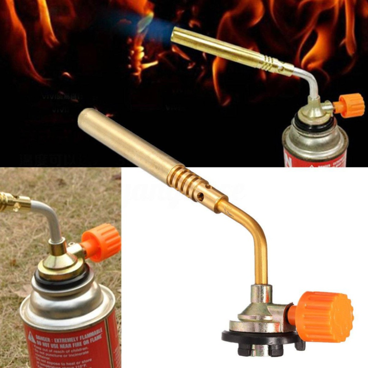 【KW】Brazing Flame Soldering Waterproof Butane Burner Fire Lighter ...