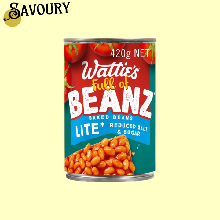 Watties Beanz Baked Beans (LITE) Reduced Salt & Sugar 420g | Lazada.co.th