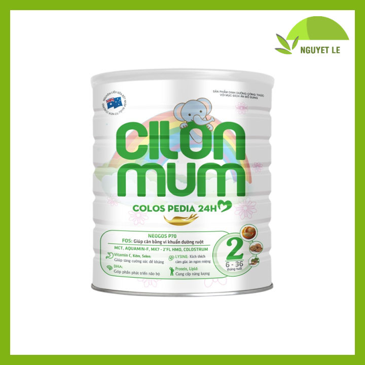 Sữa Dinh Dưỡng Cilonmum Colos Pedia 24H Tăng Cường Sức Đề Kháng, Phát ...