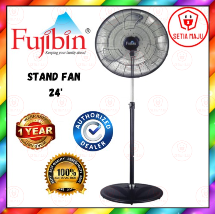 [READY STOCK] FUJIBIN INDUSTRIAL HEAVY DUTY STAND FAN 24' - FBS-24 | Lazada
