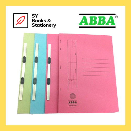 ABBA 350 Flat File Plastic Fastener / Paper File / Spring File ... ABBA 350 Flat File Plastic Fastener / Paper File / Spring File ...