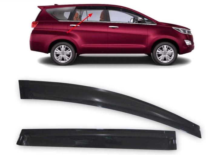 TOYOTA INNOVA 2016 TO 2024 OEM INJECTION RAIN VISOR/RAIN GUTTER | Lazada PH