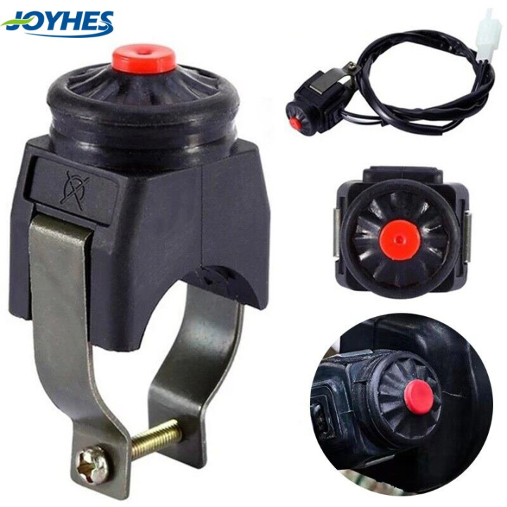 Motorcycle Kill Switch Red Push Button Horn Starter Dirt Bike ATV UTV ...