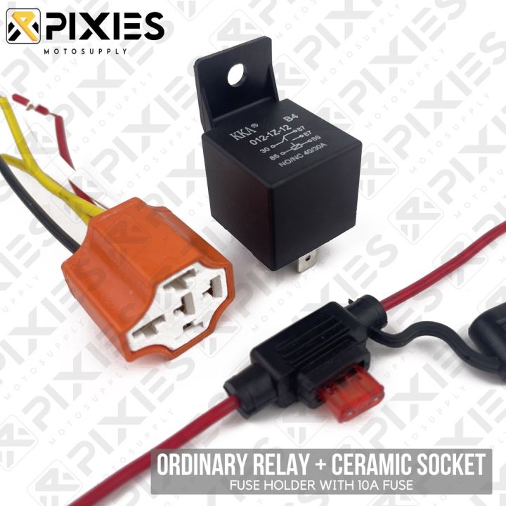 Fast send Cars Motorcycles 5 five pin Horn Relay Mini Driving Light ...