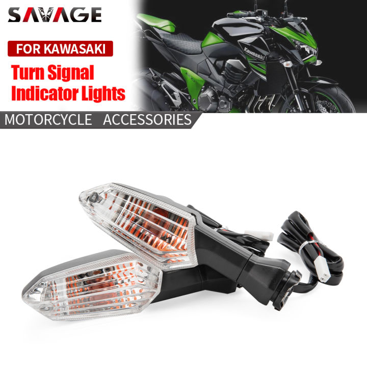 Đèn tín hiệu rẽ cho Kawasaki z250 SL Z300 z750r Z800 Z1000 NINJA 250 SL zrx 1200 er650 ER6N ...