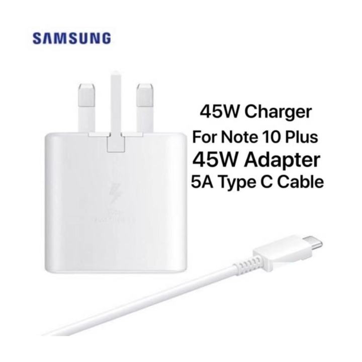(Ready Stock) 100% Original Samsung 45W Travel Adapter Super Fast ...