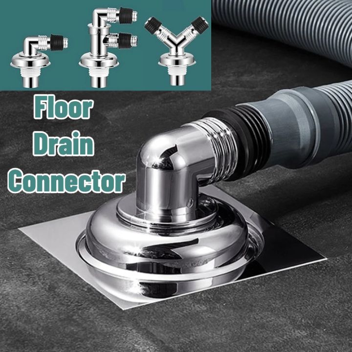 1Piece Washing Machine Floor Drain Special Connectors Drain Pipe Sewer ...