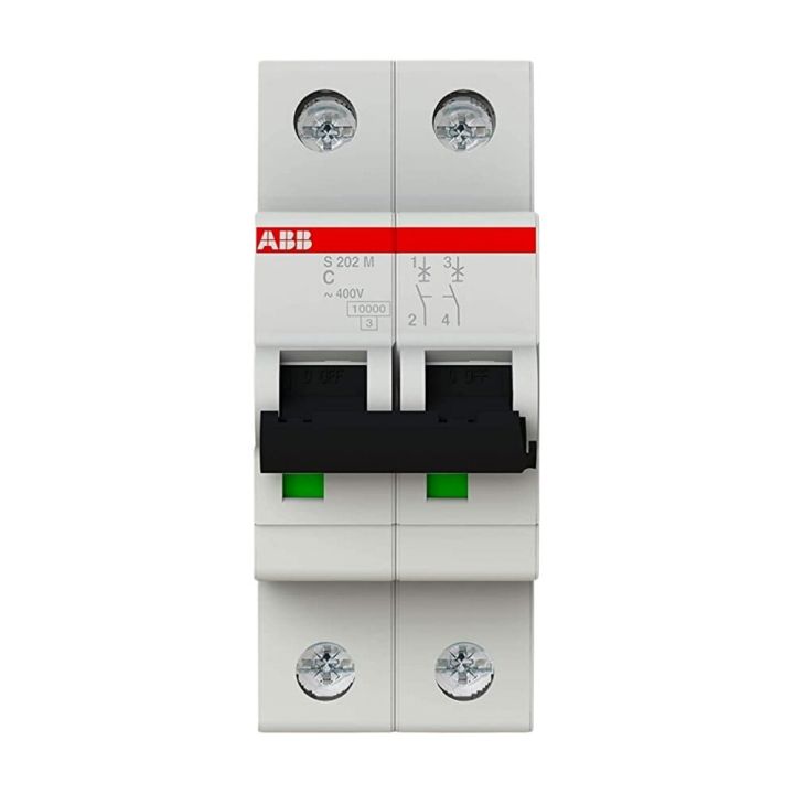 S202M-C20 เซอร์กิตเบรกเกอร์ 20Amp ,2Pole ,10KA (ABB) | Lazada.co.th