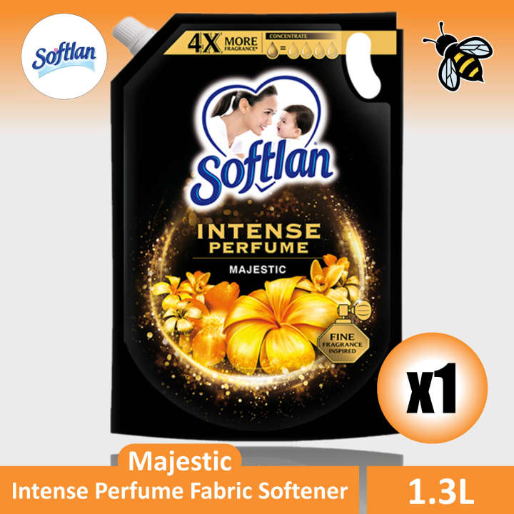 Softlan Intense Perfume 1.3L Fabric Softtener Majestic(Pouch Pack) | Lazada