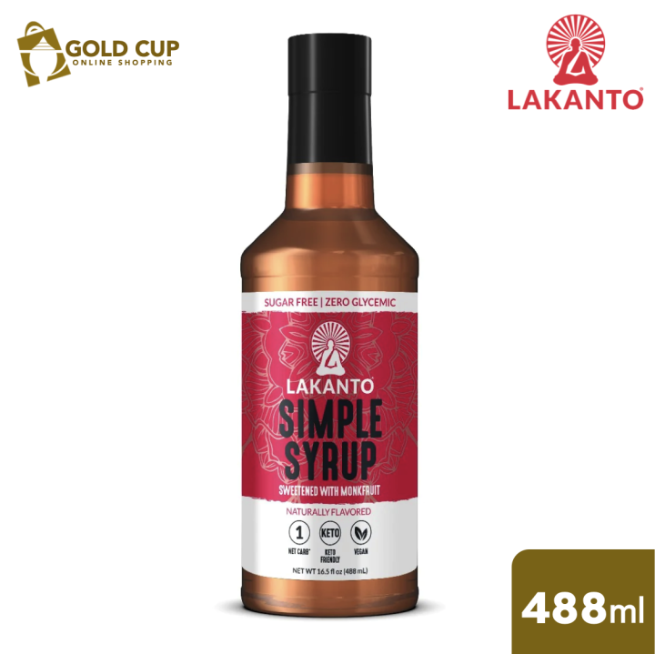 Lakanto Sugar Free Original Simple Syrup 488ml | Lazada PH