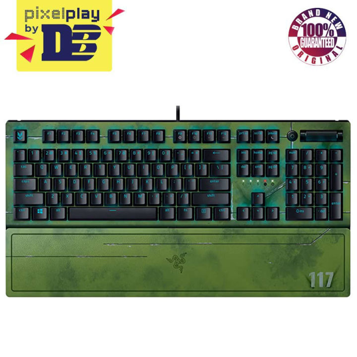 Razer Blackwidow V3 Mechanical Gaming Keyboard Halo Infinite Edition ...