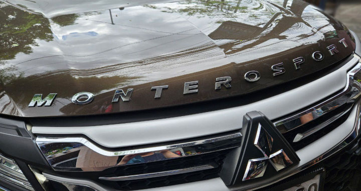 Mitsubishi Montero Sport Chrome Hood Plastic Emblem | Lazada PH