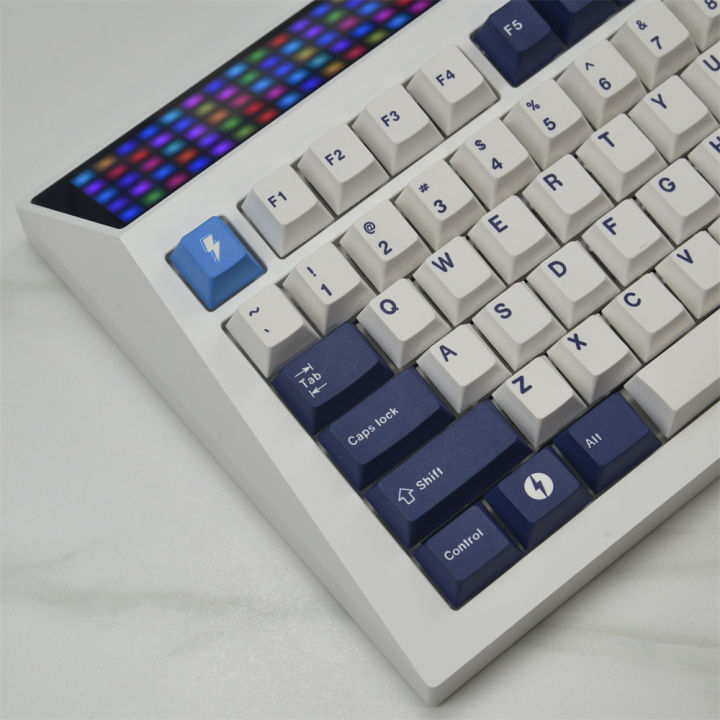 【Keycap Only】GMK Lightning Keycap Thunder Storm Blue Keycaps 129pcs PBT ...