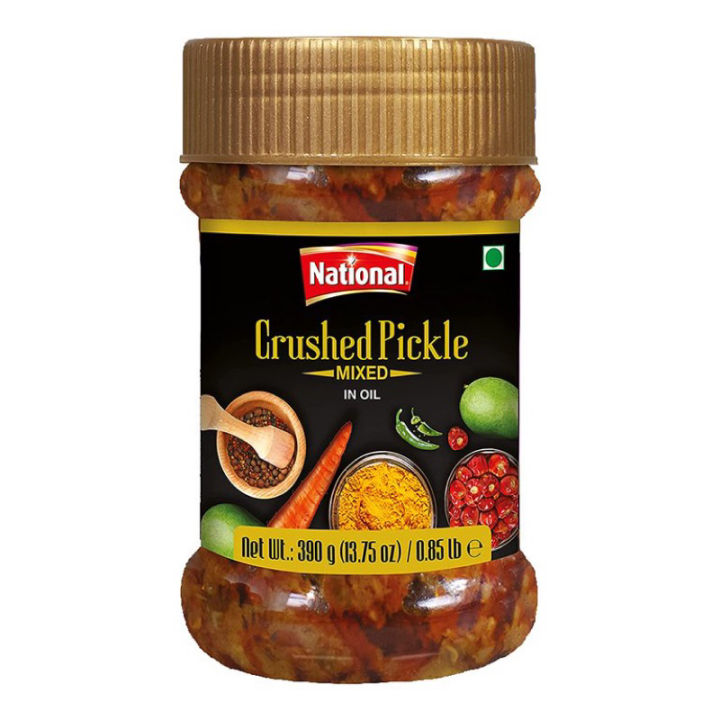 Crushed Pickle Mix National 390GM,750GM Achaar for Indian and Pakistani ...