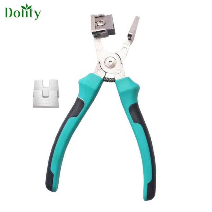 Dolity Weather Strip Plier 90 Degree Plier with Replacement 4 Blade ...